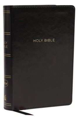 NKJV Compact Large Print Reference Bible Black - Palabra De Dios