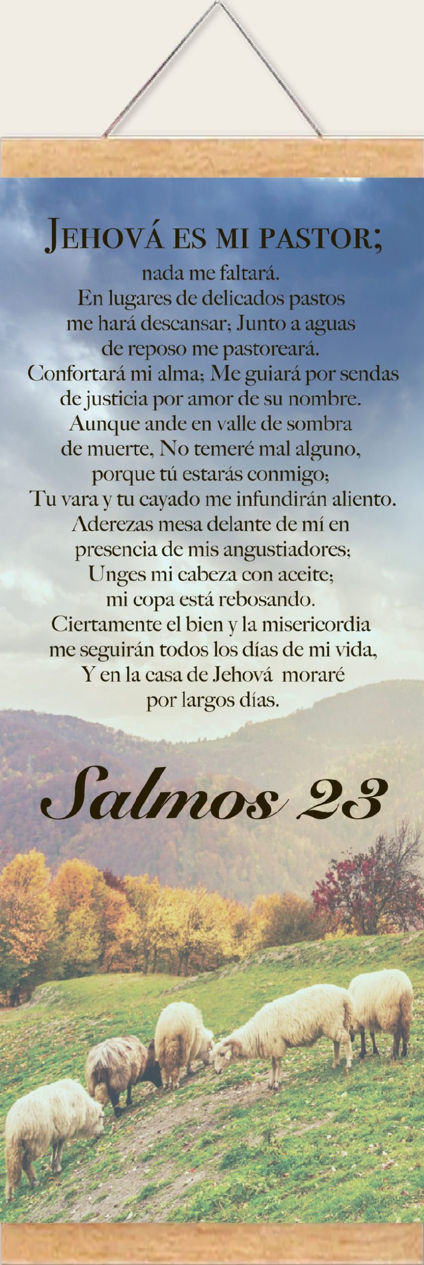 Pergamino Salmos 23; Salmos 23 (Completo) - Palabra De Dios